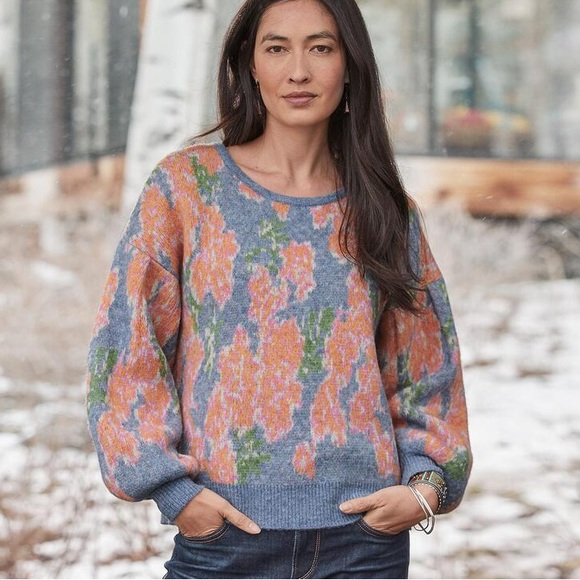 Sundance | Sweaters | Sundance Kristan Floral Sweater | Poshmark
